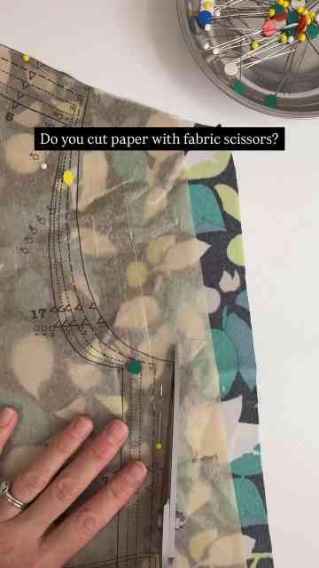 Does cutting paper really dull your fabric scissors?