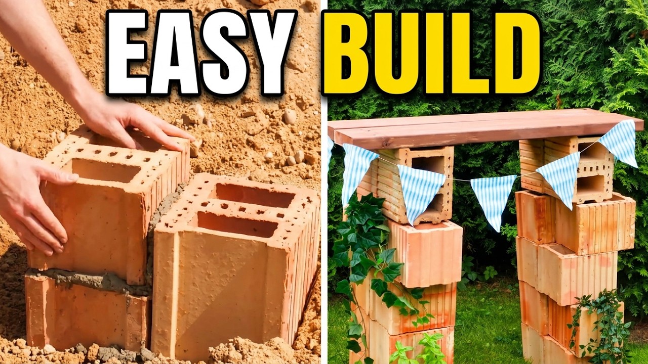 Cinder blocks & bricks: Smart masonry hacks for home DIY
