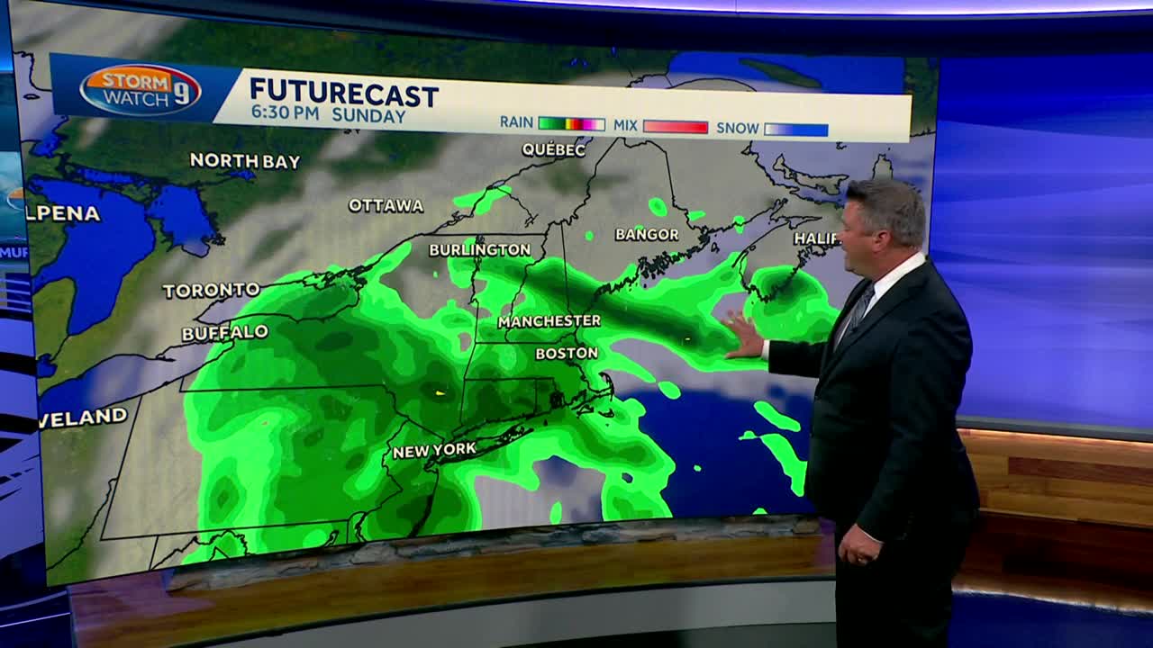 Tracking hour-by-hour timeline for weekend nor'easter