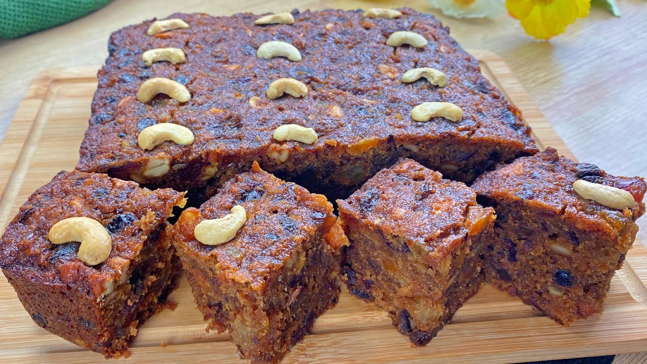 Easy same day fruit cake with delicious homemade flavor