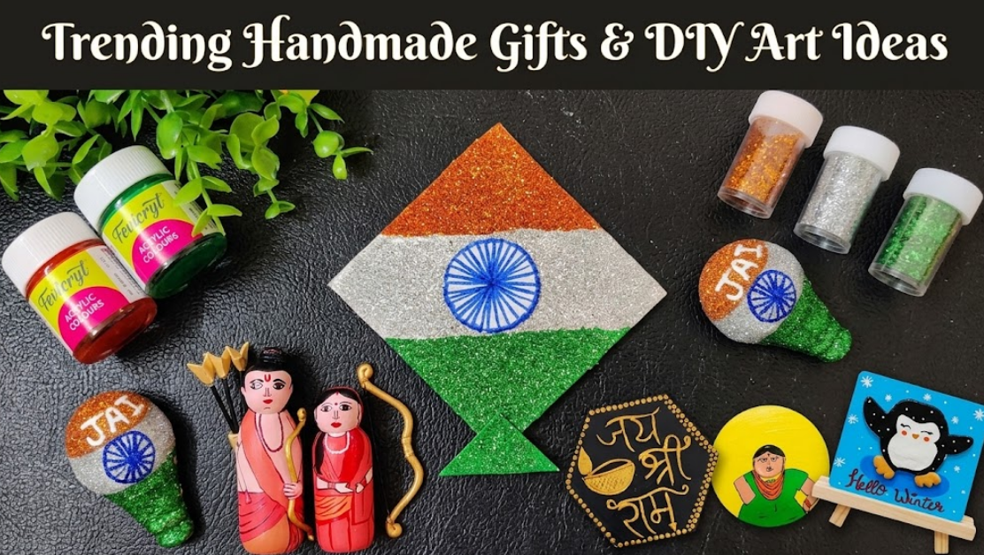 Trending handmade gifts & DIY art ideas