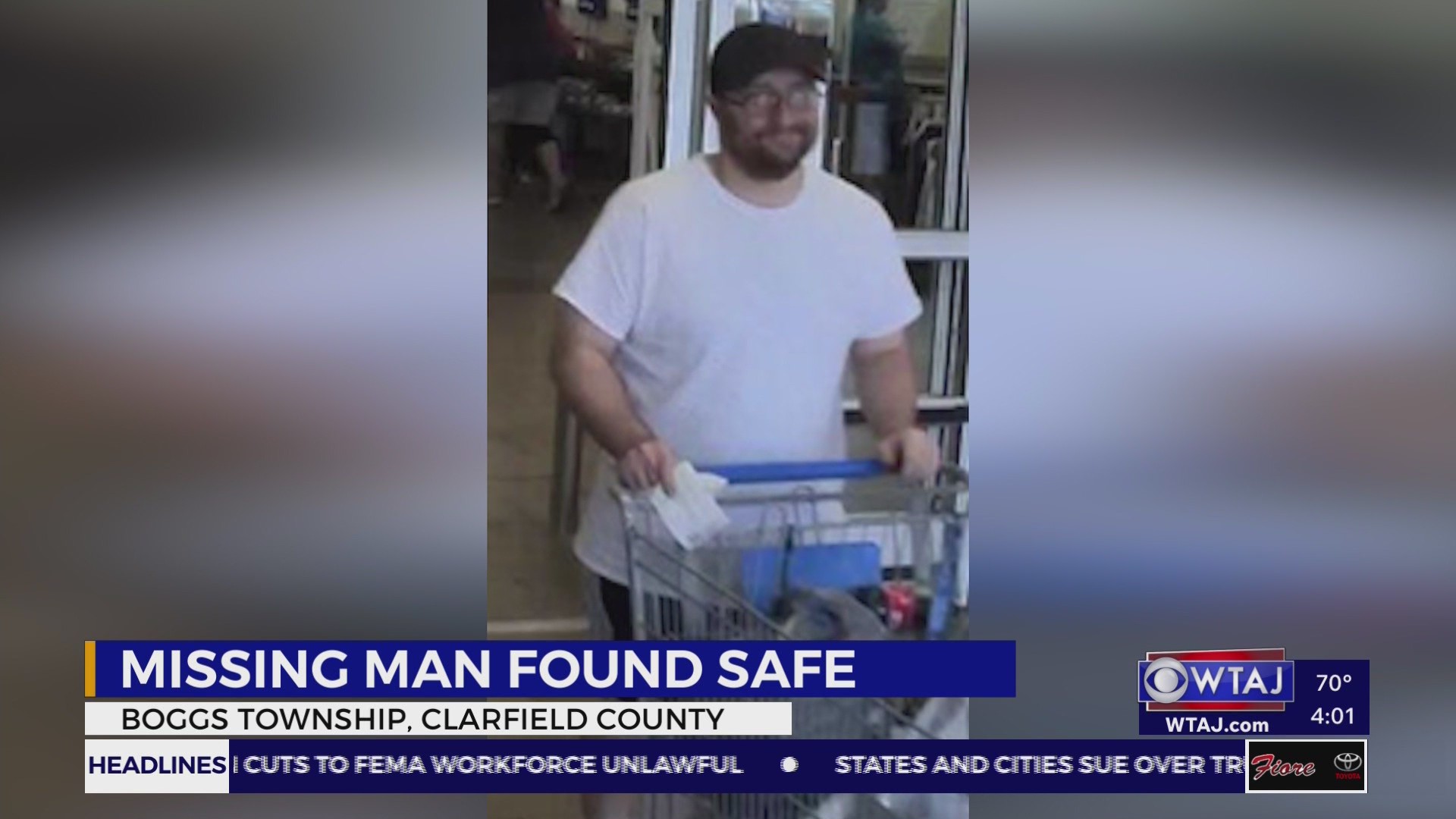 PSP: Missing Clearfield County man has been found