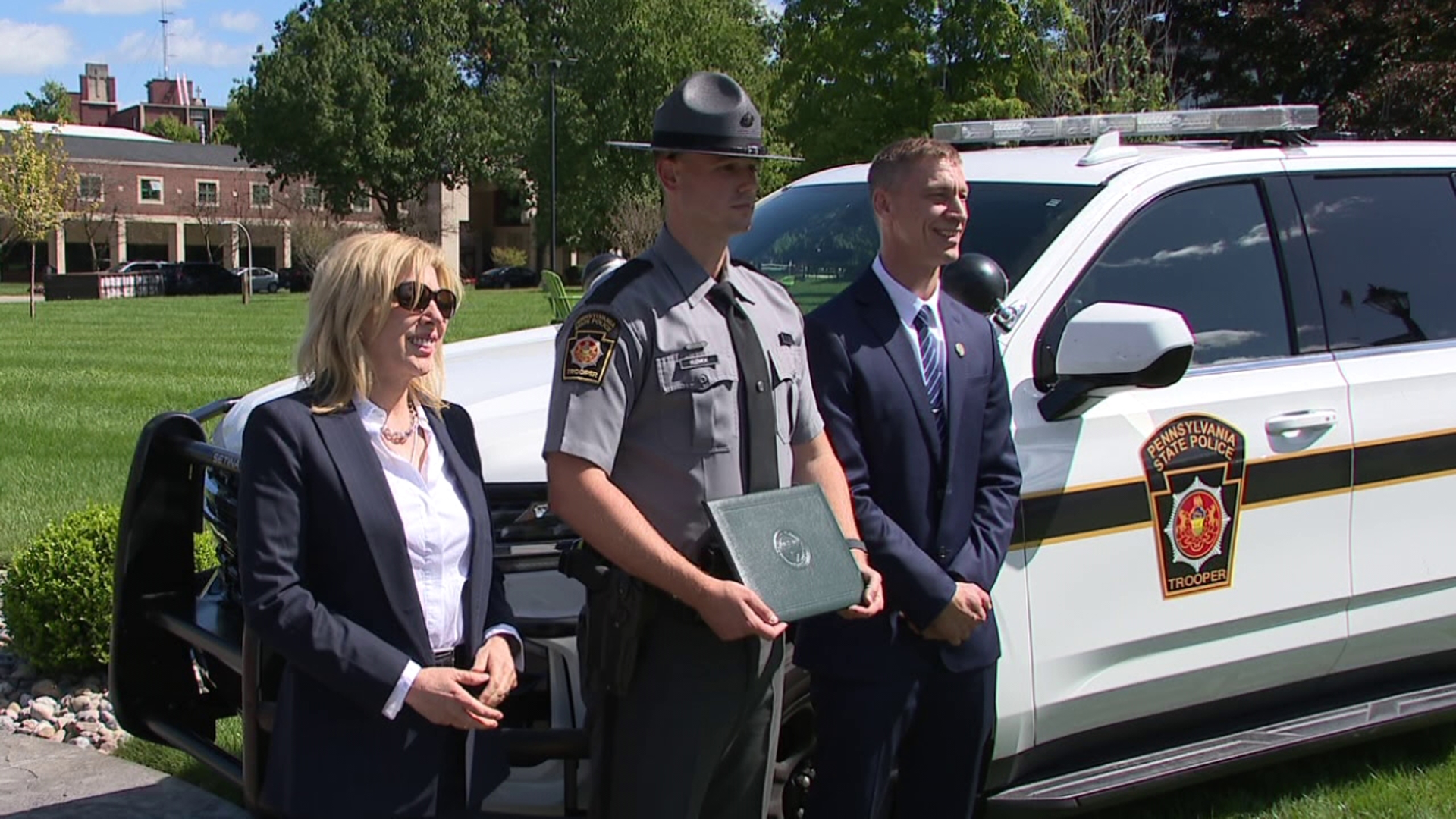 Trooper earns degree through Marywood University, PSP partnership