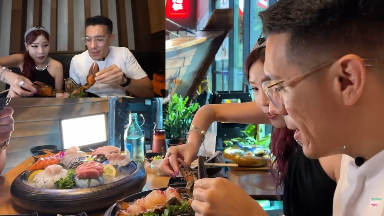 Gold flake otoro and fresh seafood create a memorable feast