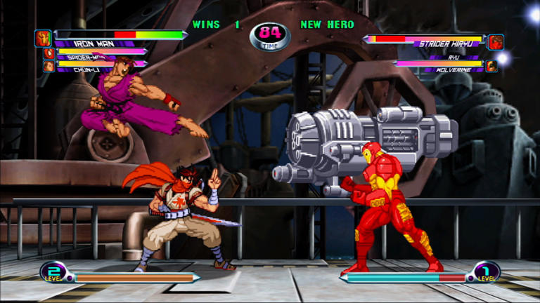 Marvel vs. Capcom 2 : avec ses 56 personnages et ses combats excessifs ...