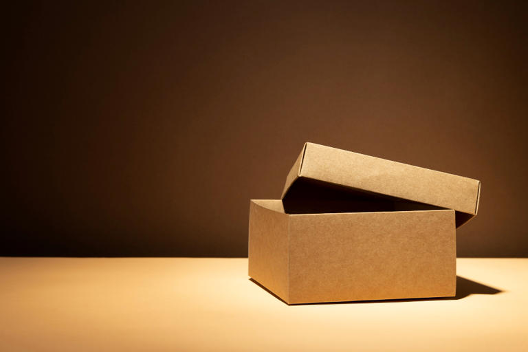 A cardboard box is mostly air, and the wavy layer hidden inside it is a ...
