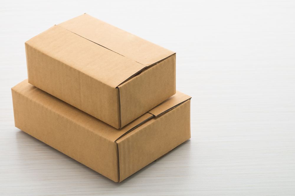 A cardboard box is mostly air, and the wavy layer hidden inside it is a ...