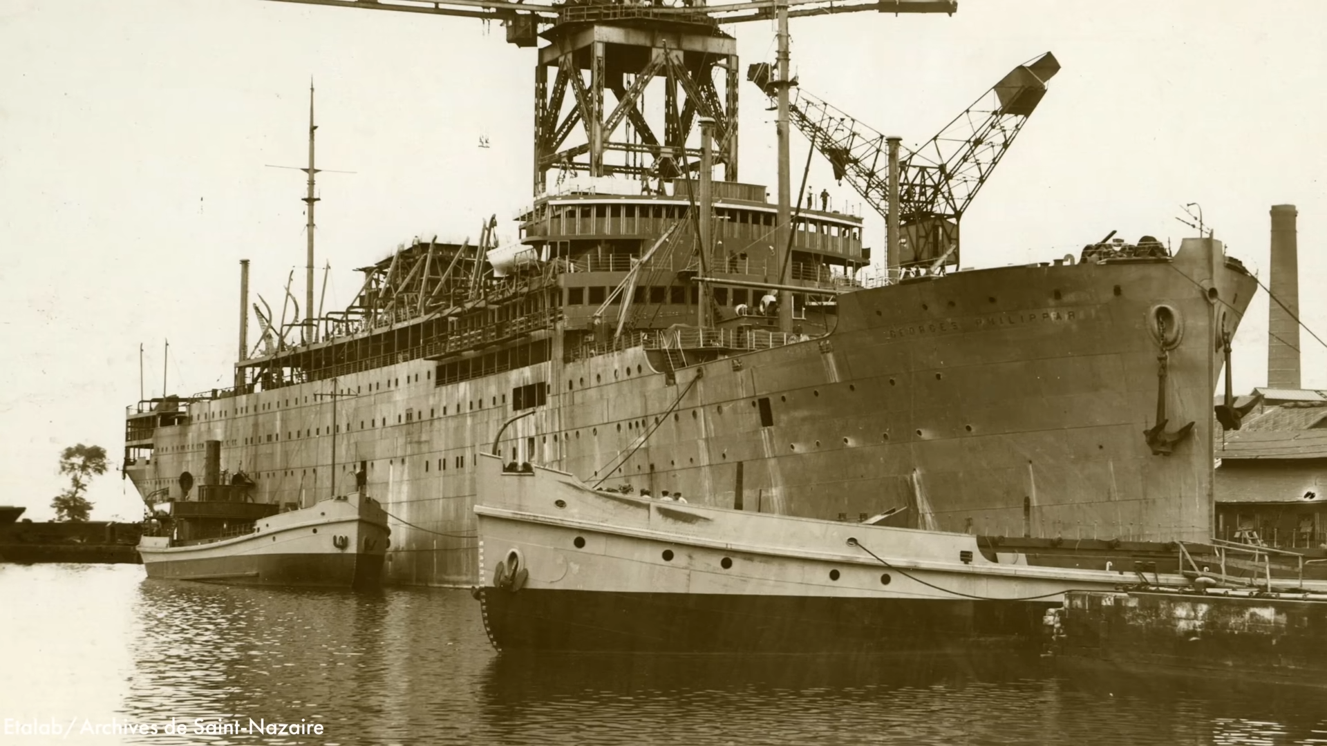 Watch the launch of a new ship - then it ends in disaster