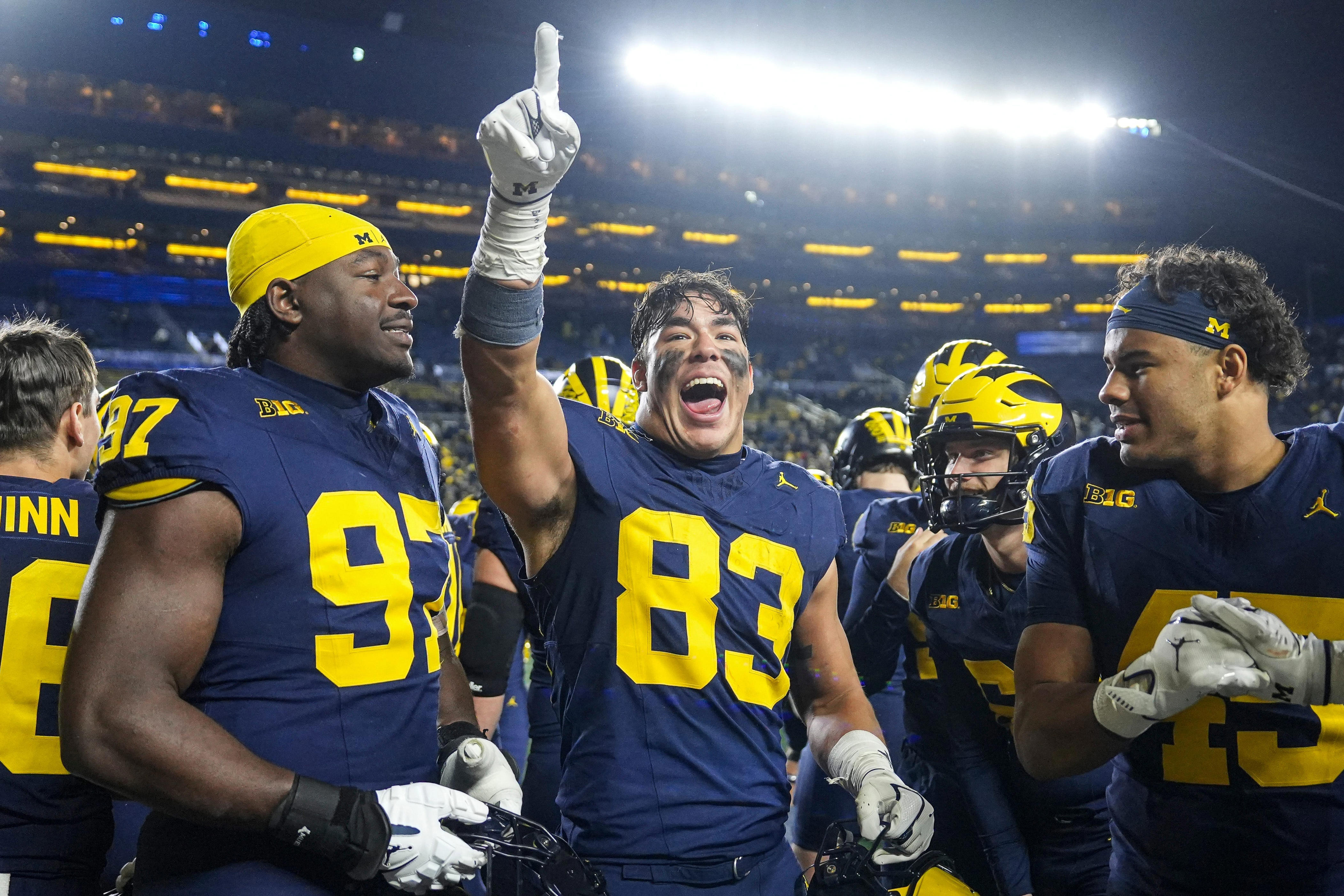 Michigan Te Apologizes For Leaked Texts Bashing Wolverine Coaches