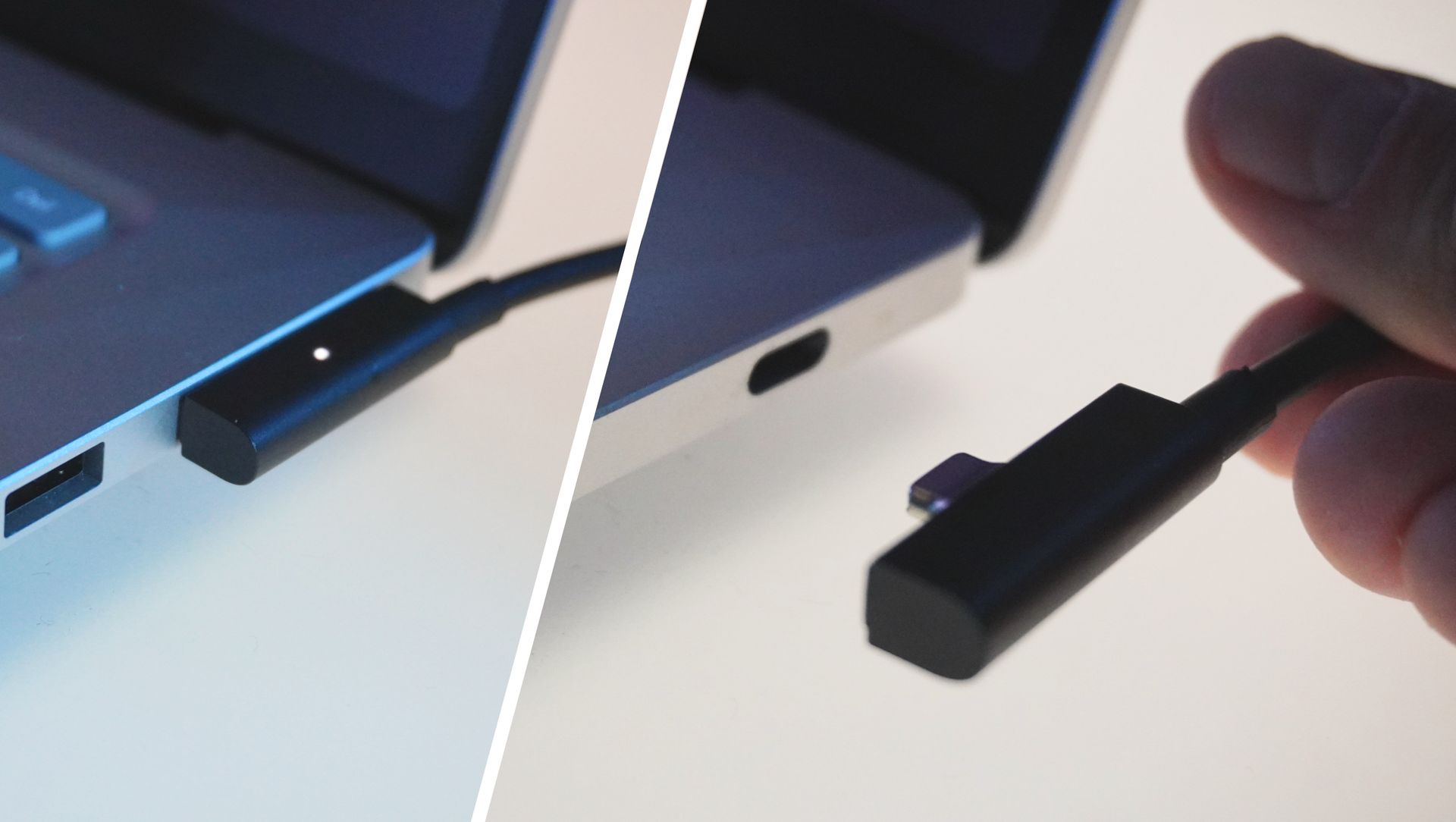 I tested Microsoft Surface Laptop Ultra's magnetic USB-C charger: Apple ...