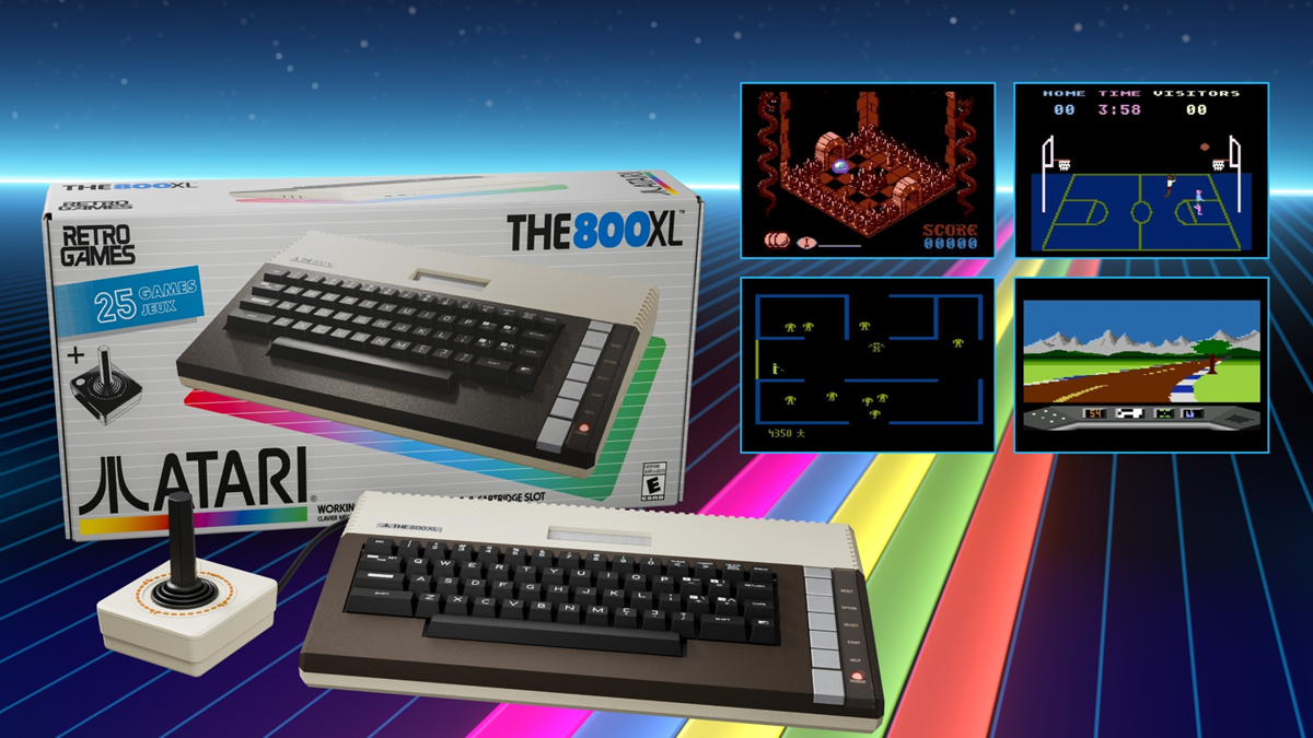 Atari 800XL está de volta 43 anos depois com teclado mecânico e suporte ...