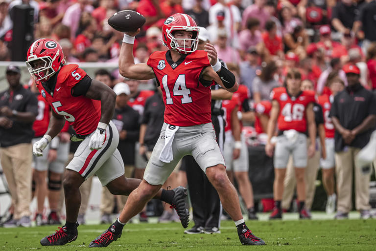 Predicting SEC football scores in week 6: Georgia, Alabama face extreme ...