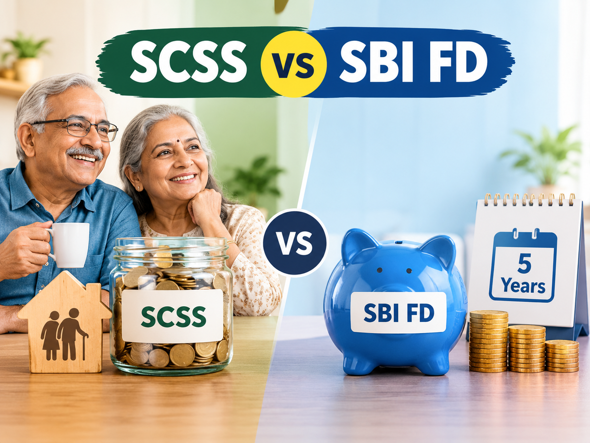 Rs 7 lakh investment in SCSS vs SBI senior citizen FD: How much ...
