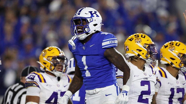 Kentucky shocks LSU with second-straight walk-off two-point conversion ...