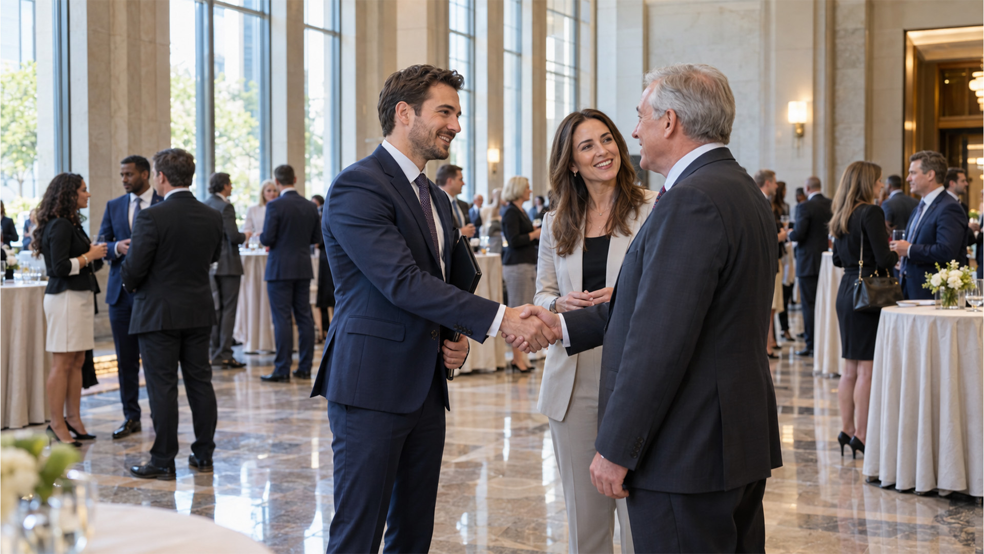 When building political connections becomes your career