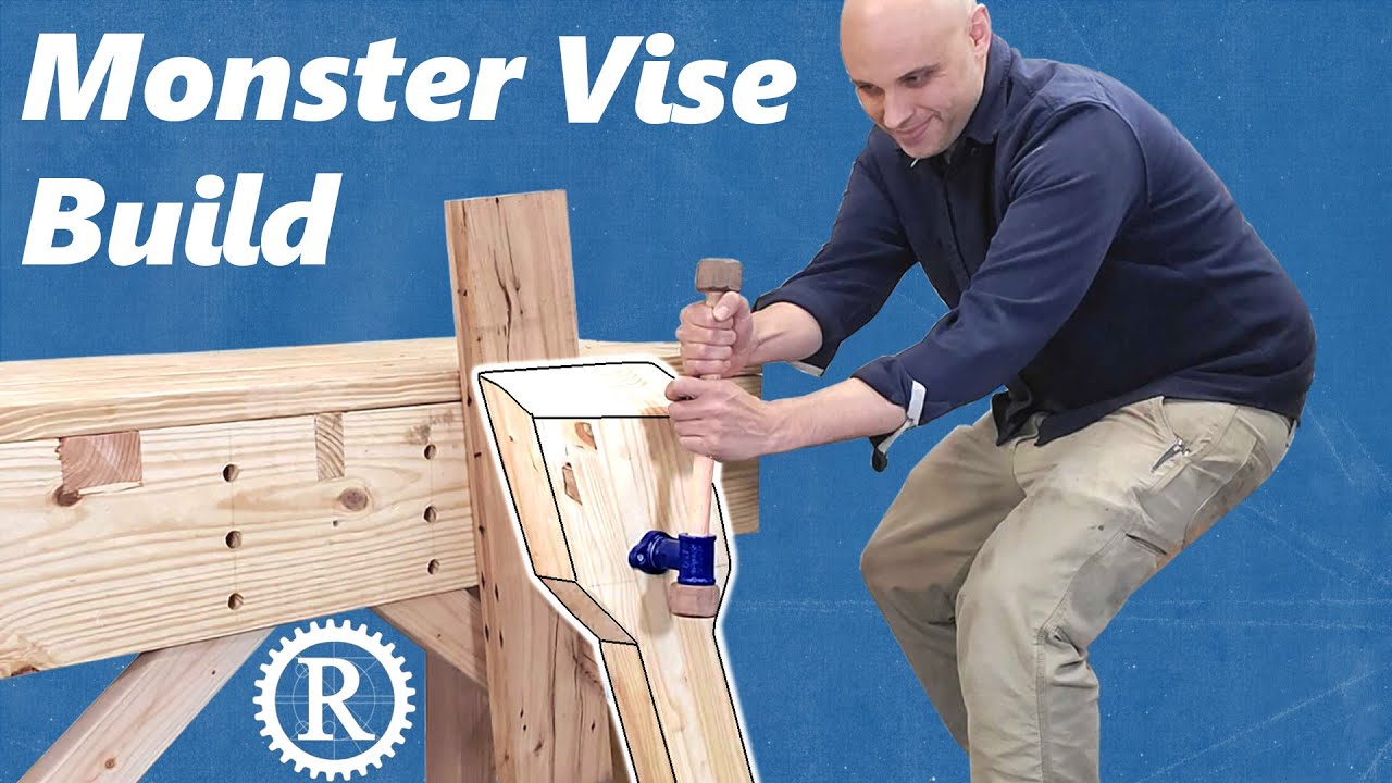 Big leg vise, small budget 🔩🪵