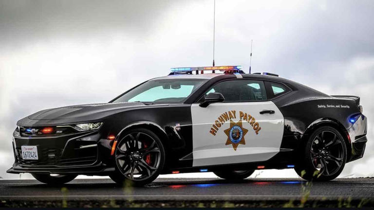 After nearly 50 years, California police put final V8 Camaro into service