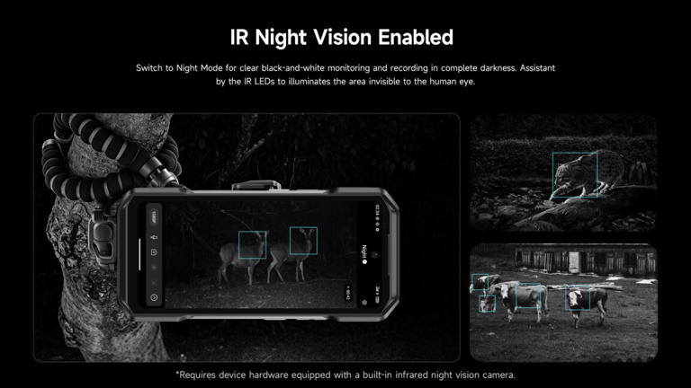 Ulefone's new app turns your rugged phone into an AI security camera