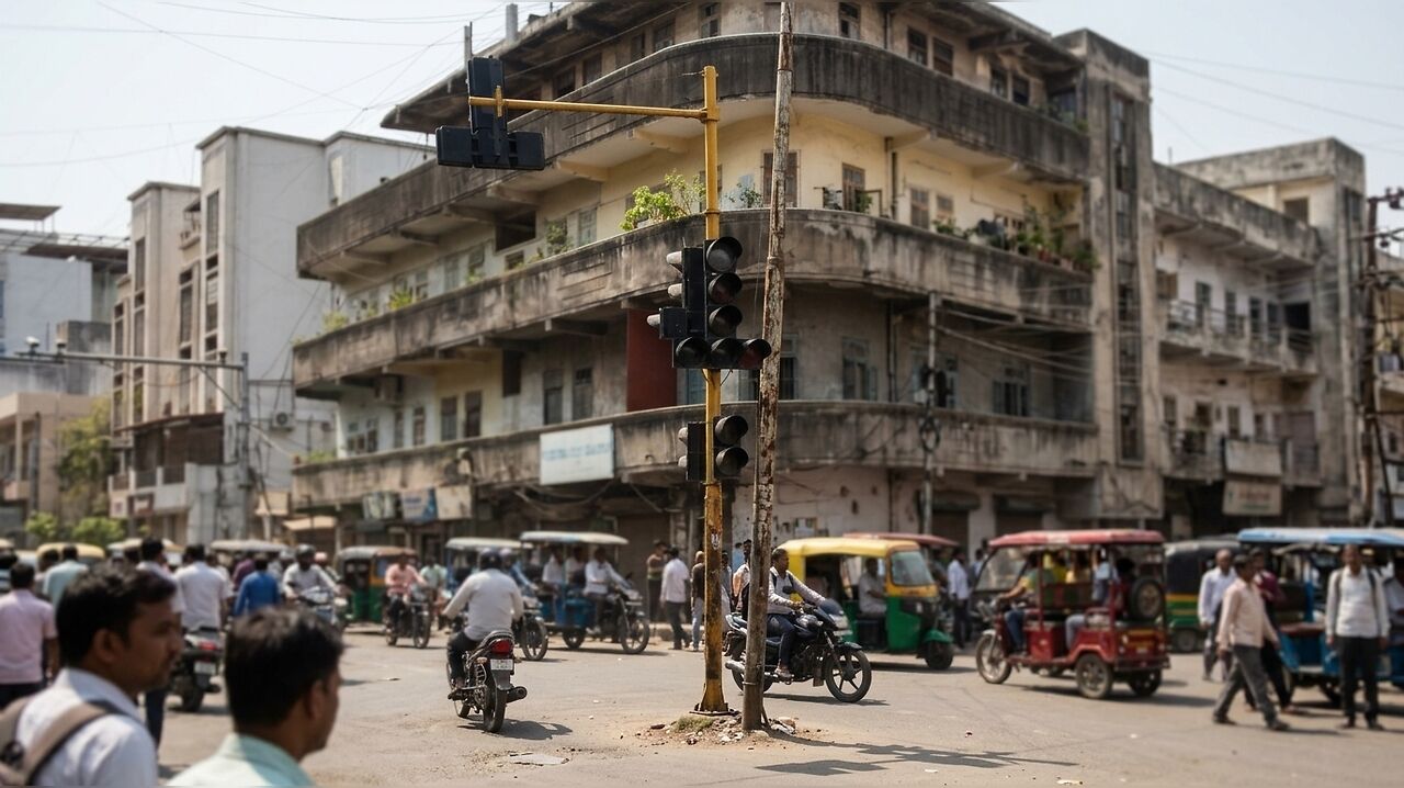 Pune traffic signal outages persist three days after power disruption