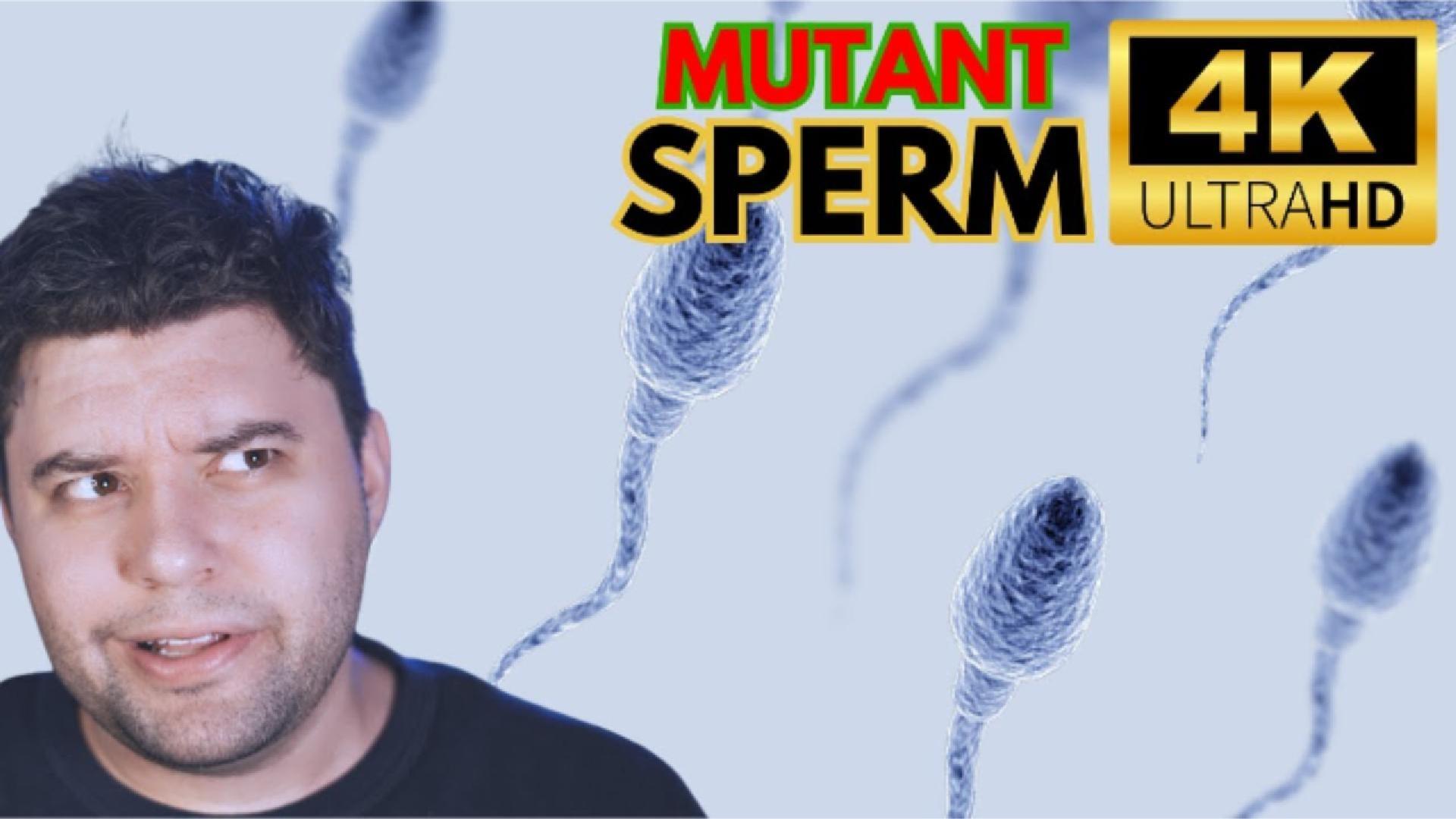 Strange mutant sperm revealed under the microscope