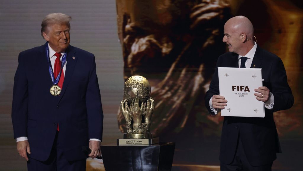FIFA to reconsider peace prize after Trump received inaugural award