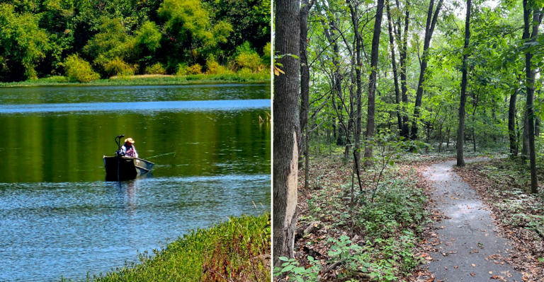 This 205-acre Missouri lake is made for fishing, wildlife watching, and ...