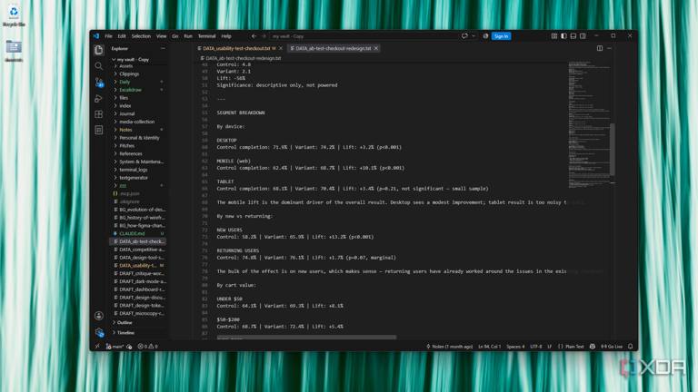 I tried Claude Code, VS Code, and a local LLM as a note-taking app, and ...