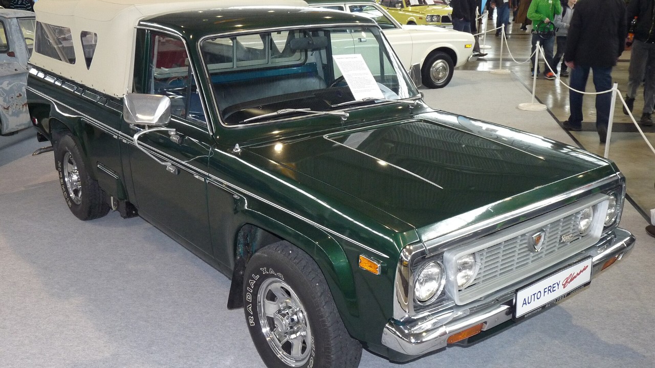 Mazda built 14,336 rotary pickups for 1974, then just 632 for 1976 ...