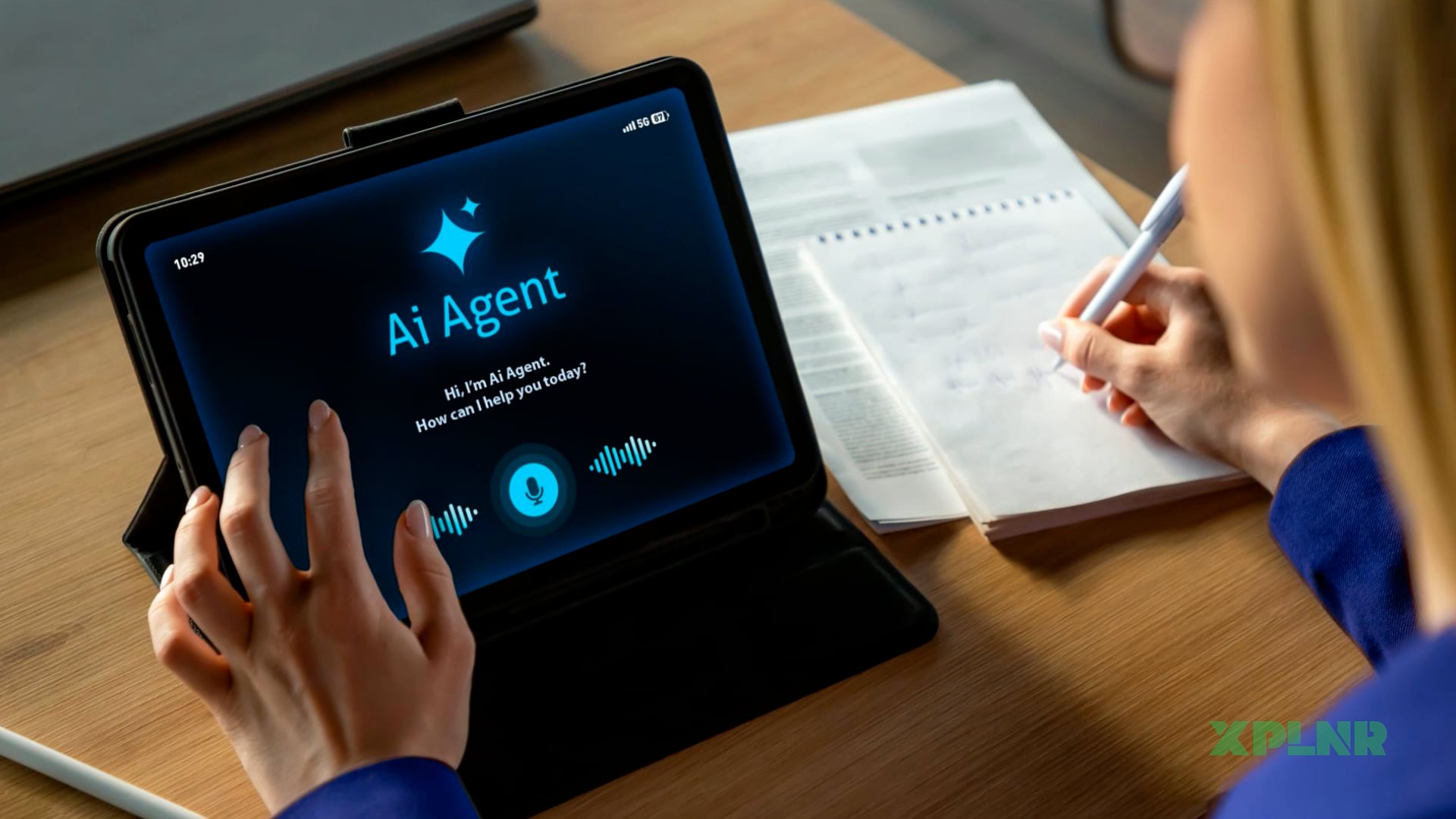 How does an AI agent actually work?