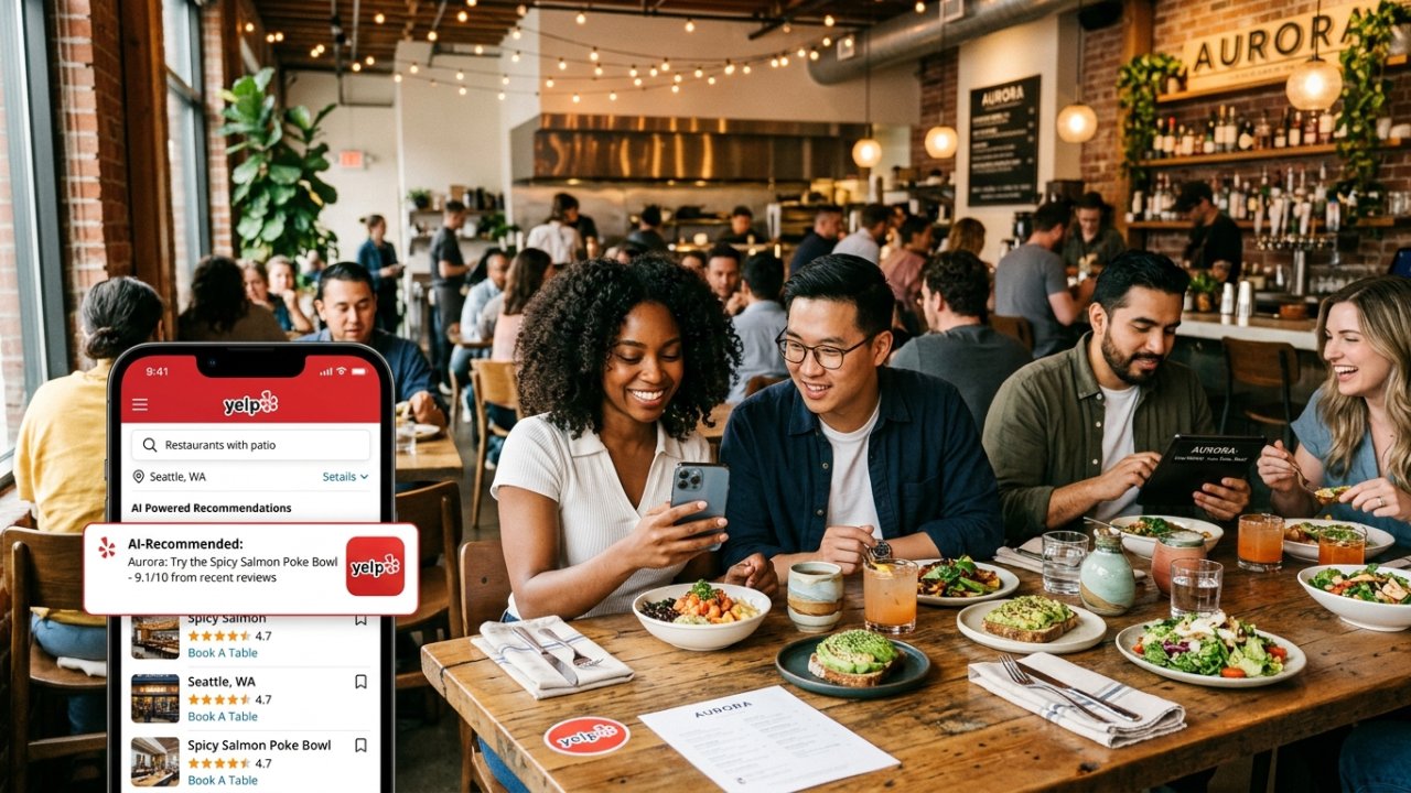 Yelp launches AI-powered features for personalized dining and service ...