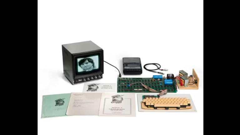 This rare 1976 Apple-1 computer fetches Rs 10.9 crore, but its story is ...