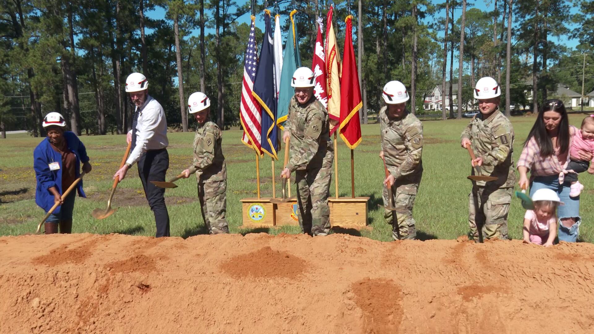 Fort Jackson holds groundbreaking ceremony for child development center