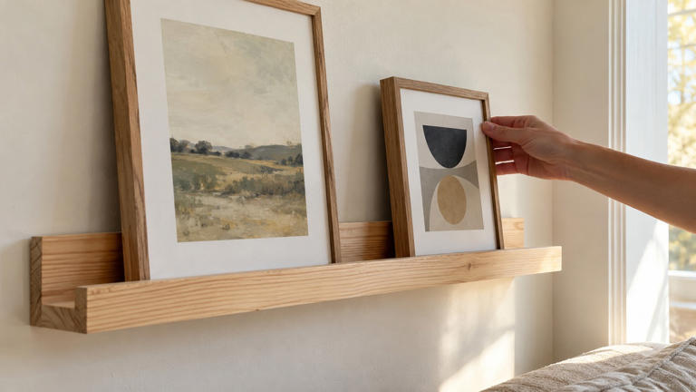 5 mistakes that make DIY picture ledges tilt
