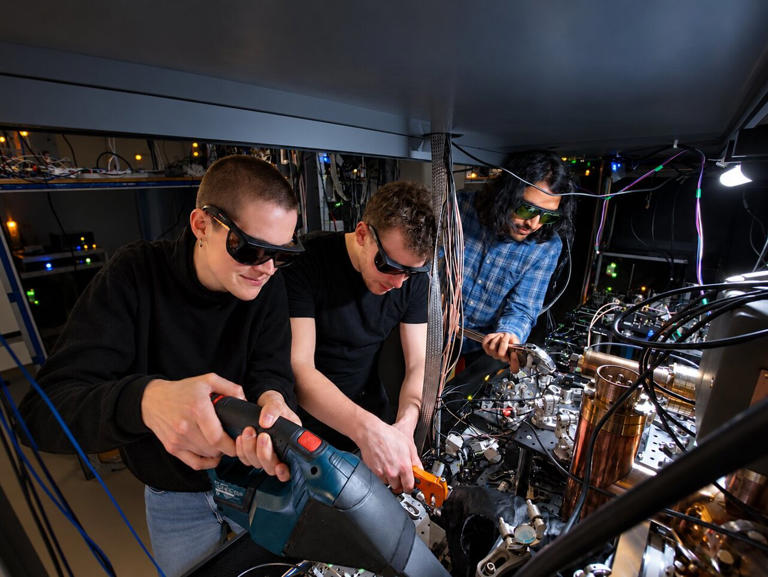 Atomic memory keeps distant ions entangled for about 10 seconds