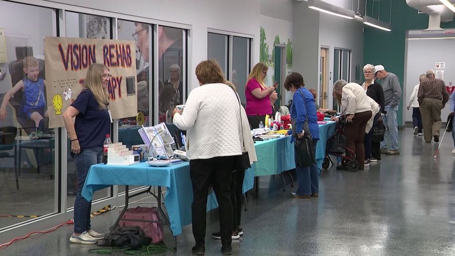 Expo shows tools for living with vision loss
