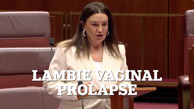 Jacqui Lambie reveals her personal battle with vaginal prolapse