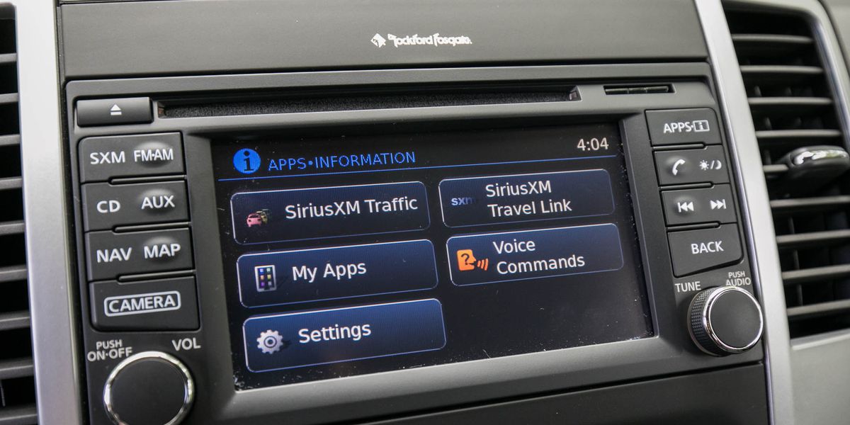 2019 Nissan Frontier – Audio and Infotainment