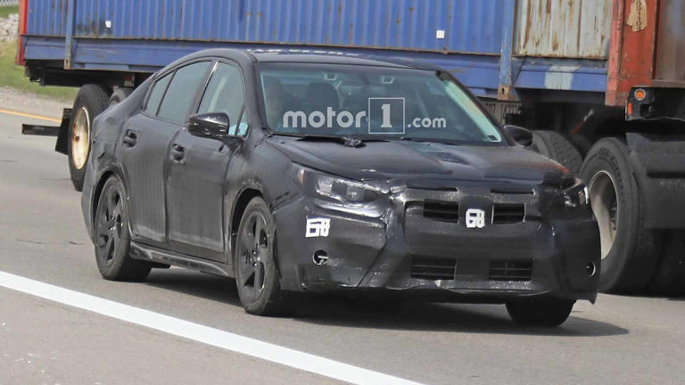 Next Subaru Legacy Strips Off Body Cladding In New Spy Shots