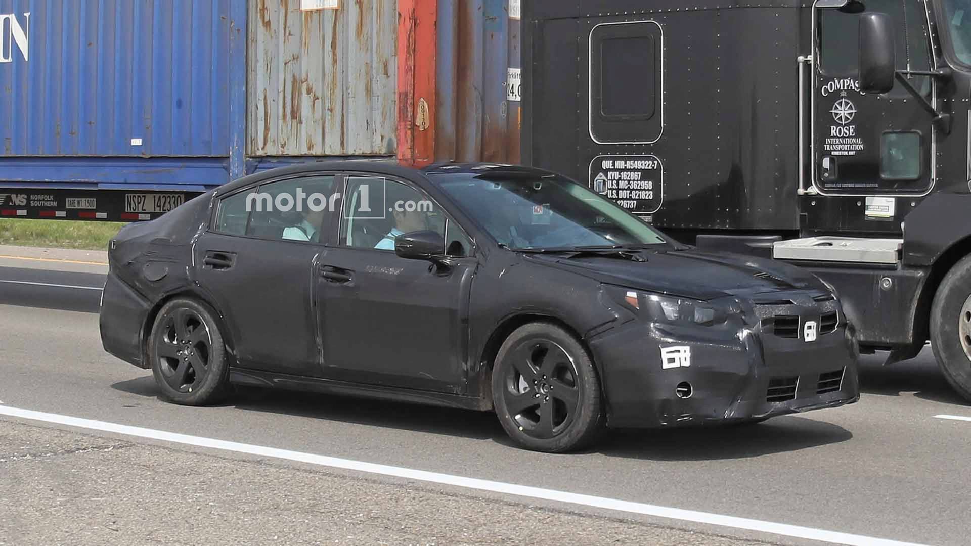 Next Subaru Legacy Strips Off Body Cladding In New Spy Shots