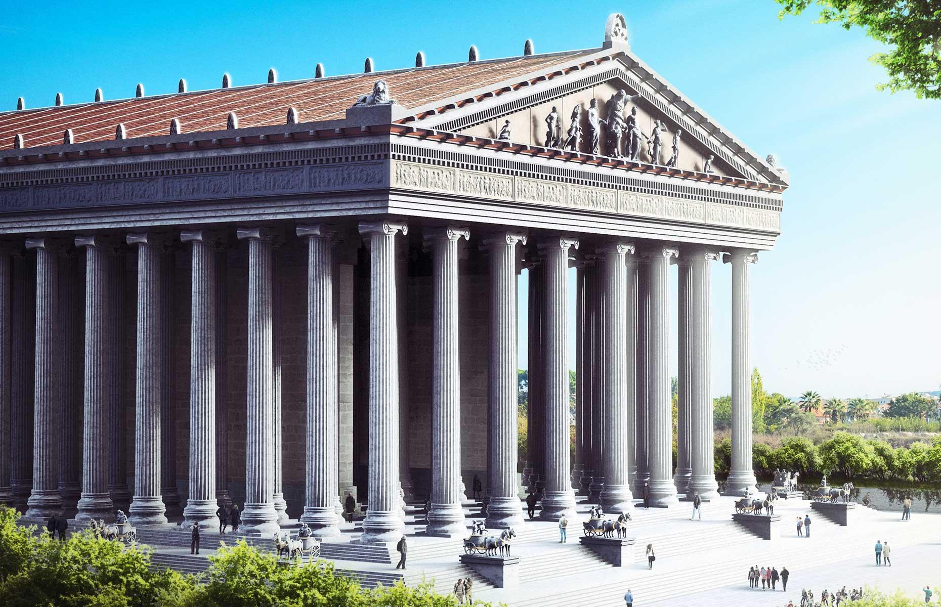See how the seven wonders of the ancient world would look today