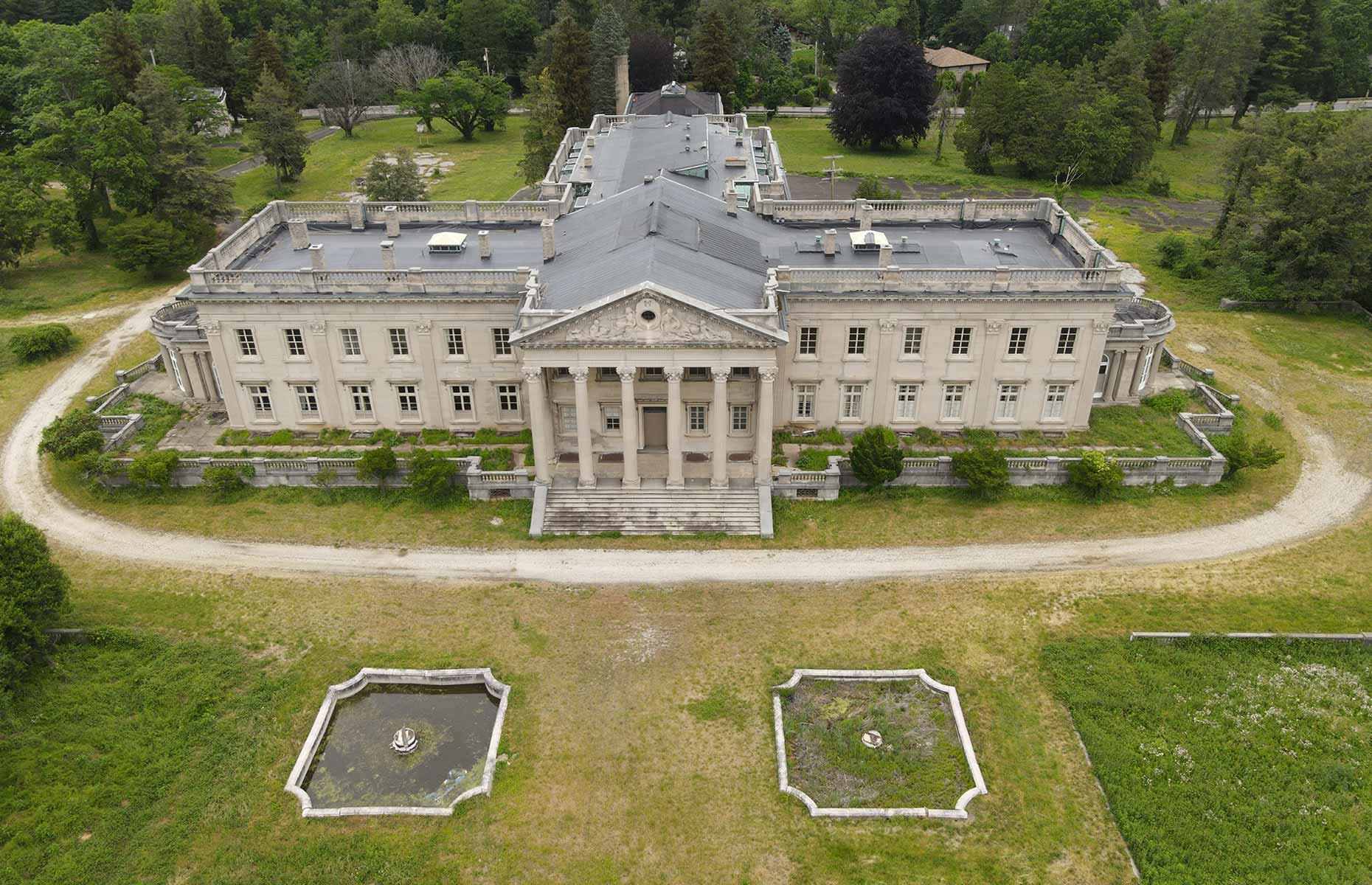 Inside the mansion abandoned when the Titanic sank