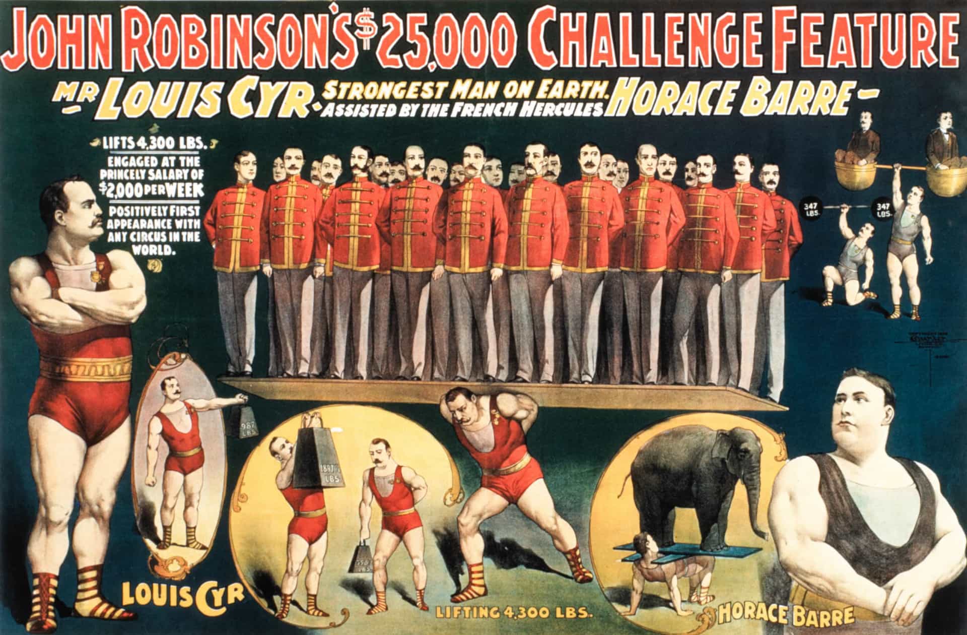 Os homens mais fortes de todos os tempos