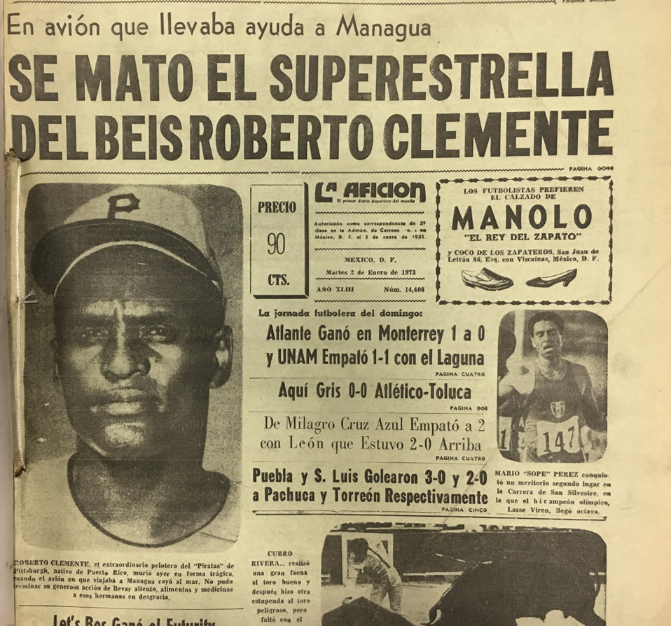 Así fue el accidente de Roberto Clemente, un final doloroso para la ...