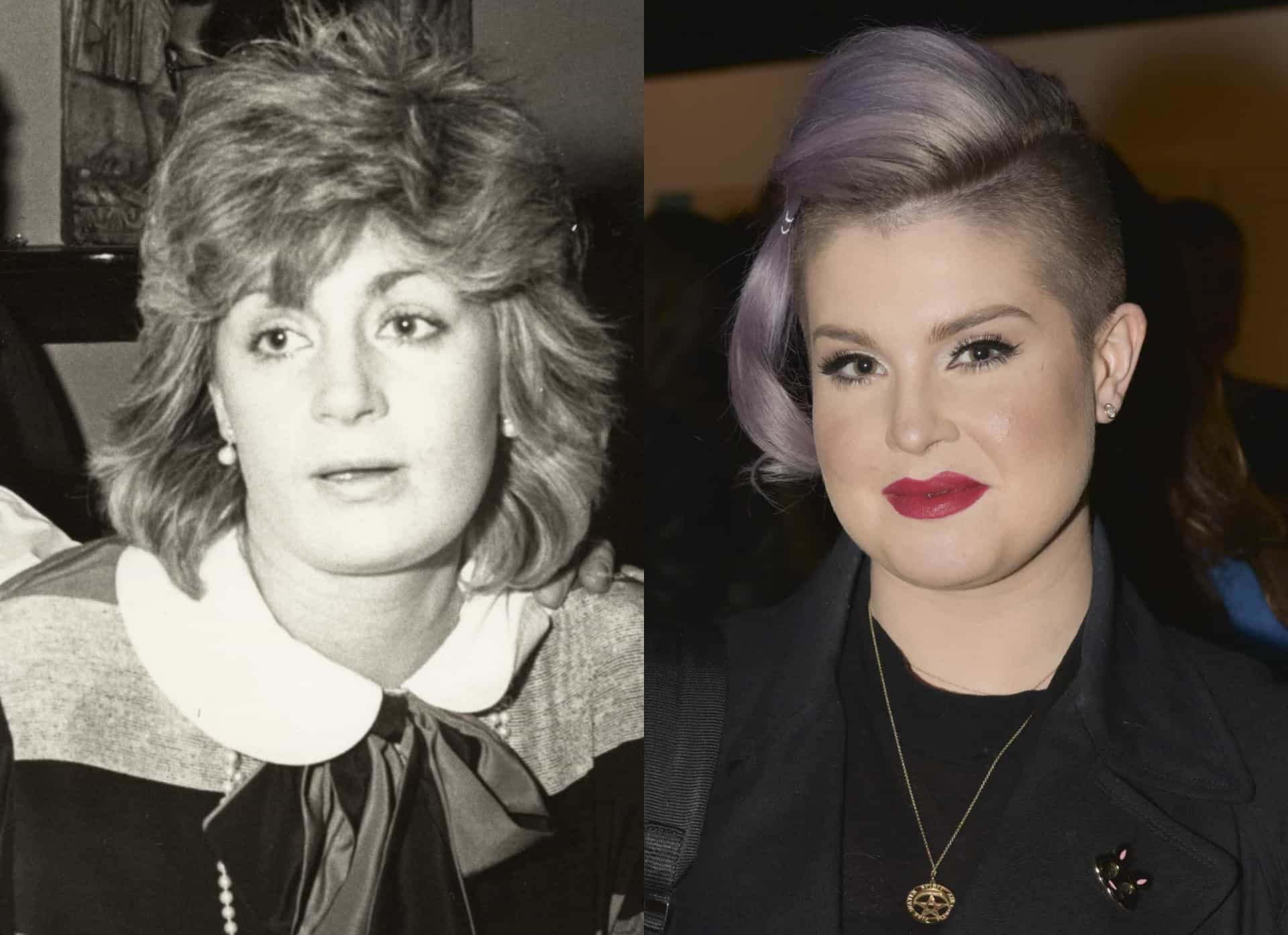 Celebrity mothers and daughters at the same age