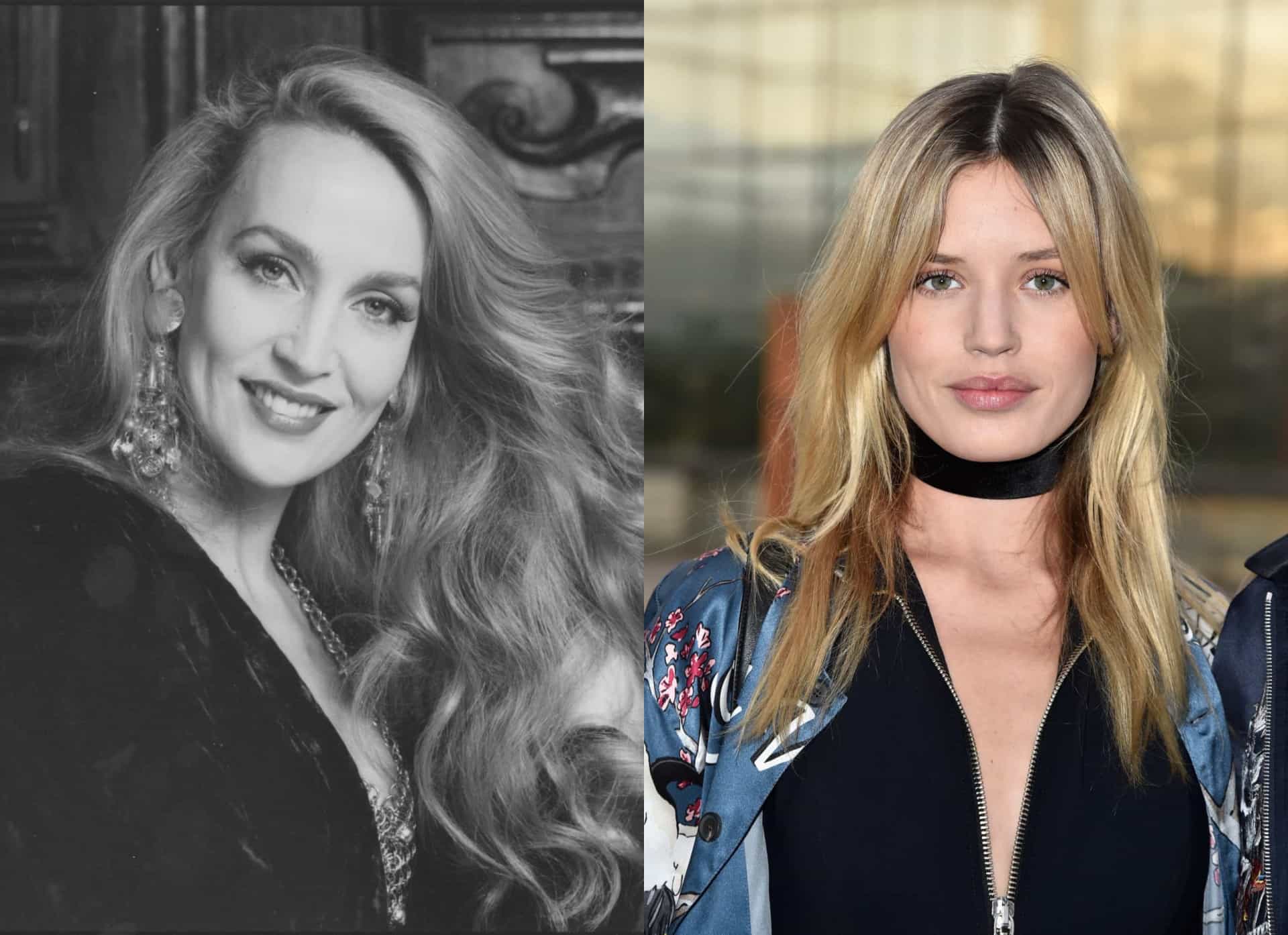 Celebrity mothers and daughters at the same age