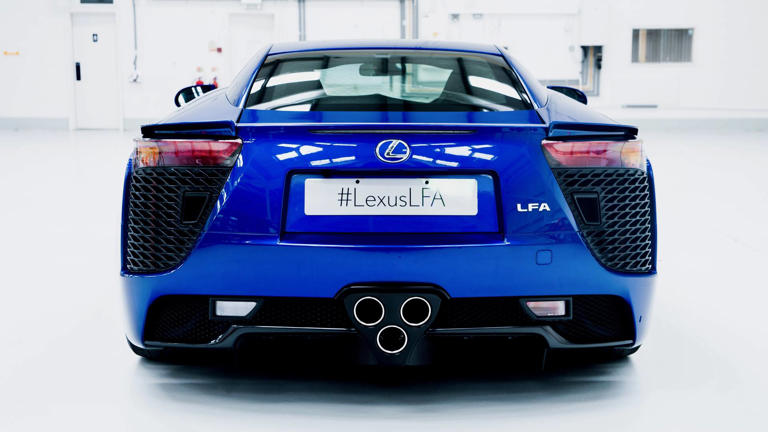 Toyota Once Faked the LFA's V-10 Sound in a Regular Car
