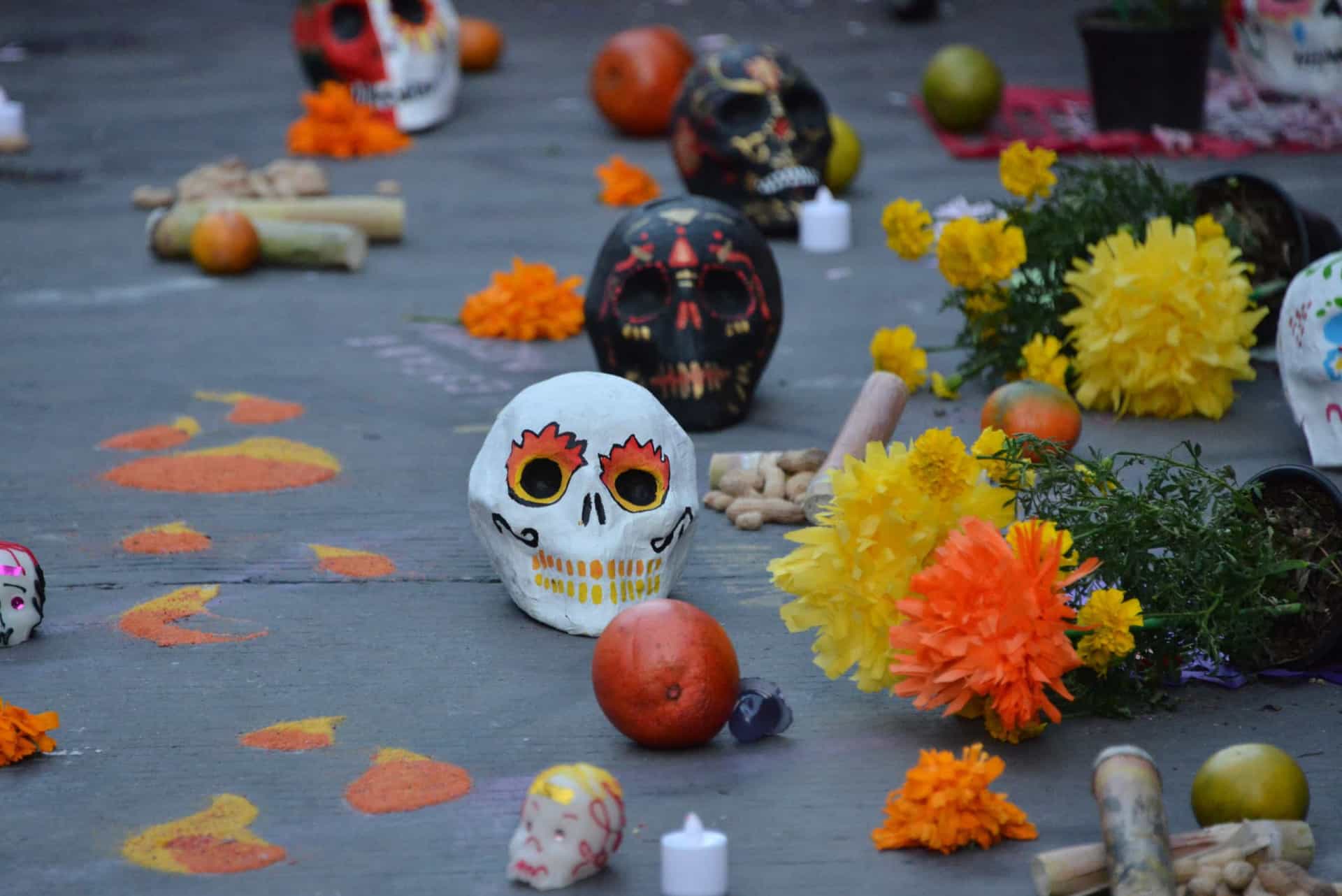 La cara más colorida del Día de los Muertos en fotos