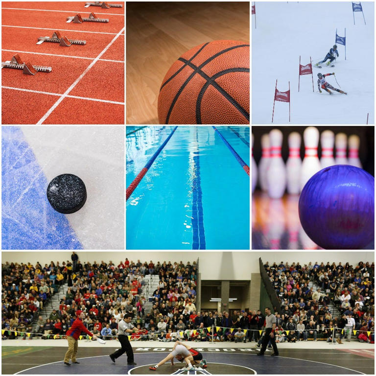 Section V scoreboards for the winter 2025-26 season