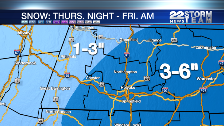 Live Radar: Snow flurries and rain possible Thursday afternoon