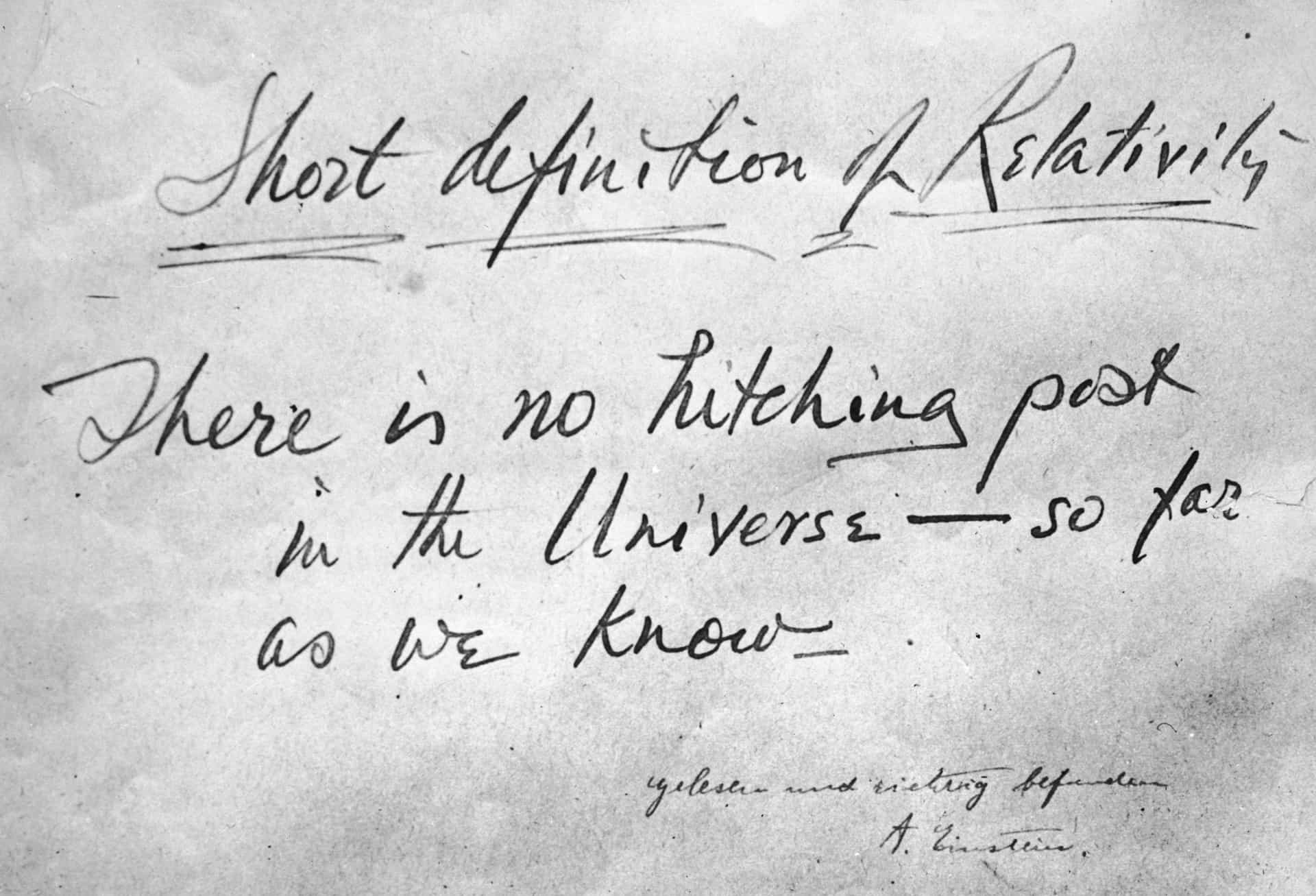 Albert Einstein: det verdenskendte geni